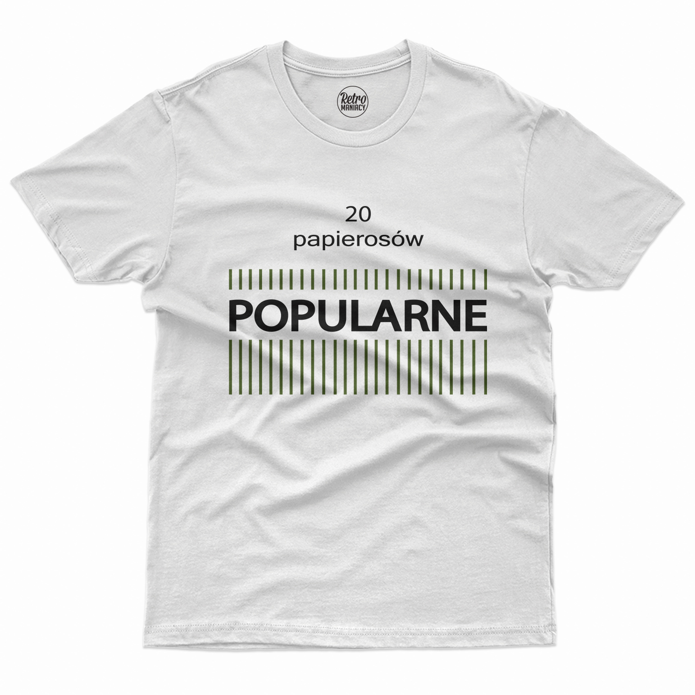 Koszulka męska Papierosy Popularne - Retromaniacy.pl - napędza nas klasyka!